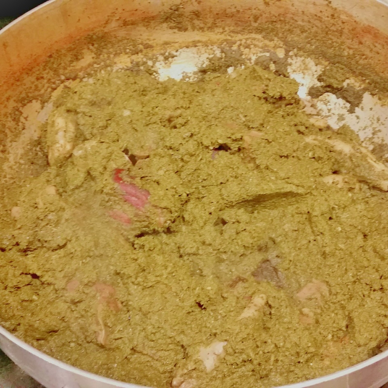 Liberian Cassava Leaf Dish - OKRA PANTRY