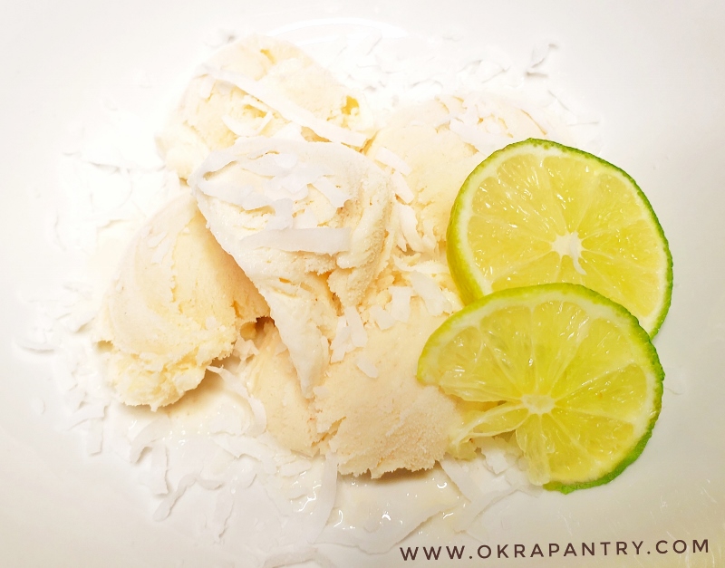 Caribbean Coconut Ice Cream - OKRA PANTRY