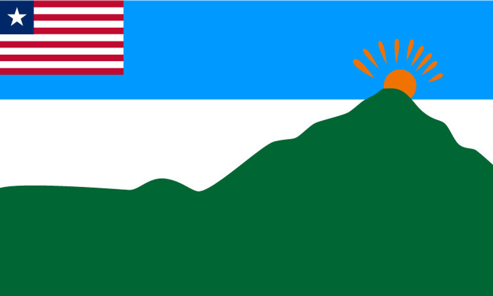 Grand Gedeh County Flag - OKRA PANTRY
